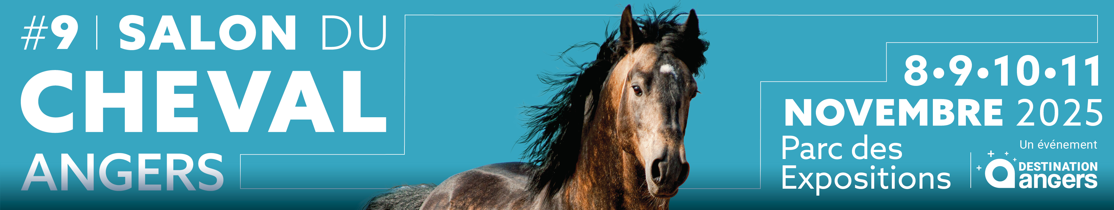 Billetterie pour le Salon du Cheval à Angers